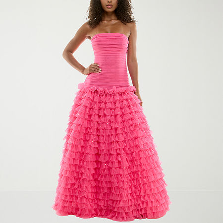 Click here for B. Smart Womens Sleeveless Embellished Sequin Ball... prices