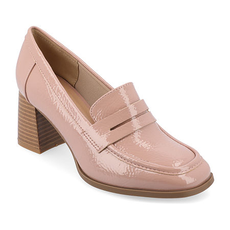 Click here for Journee Collection Womens Malleah Heeled Loafers -... prices