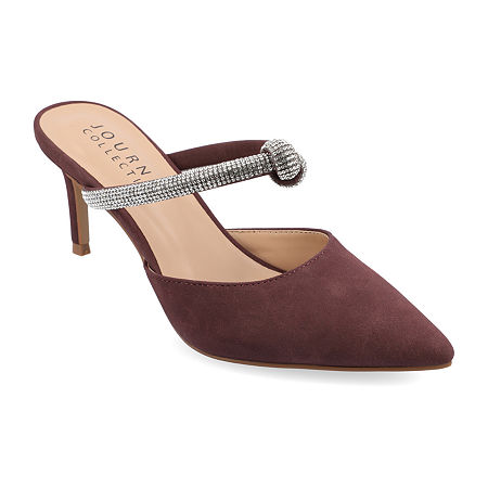 Click here for Journee Collection Lunna Womens Pointed Closed Toe... prices