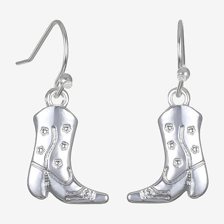 Click here for Bijoux Bar Delicates Silver Tone Boots Womens Drop... prices