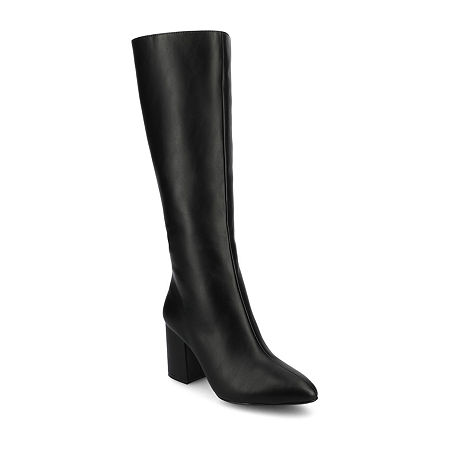 Click here for Journee Collection Womens Ameylia Block Heel Knee... prices