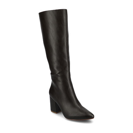 Click here for Journee Collection Womens Ameylia Block Heel Dress... prices