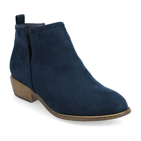 Click here for Journee Collection Womens Rimi Block Heel Booties... prices