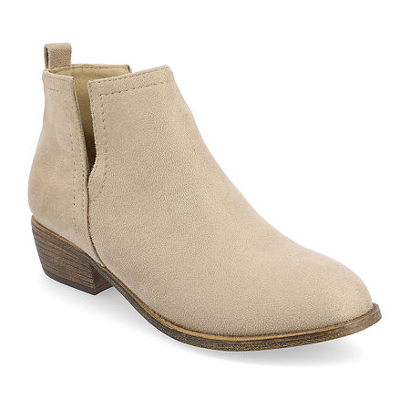 Click here for Journee Collection Womens Rimi Block Heel Booties... prices