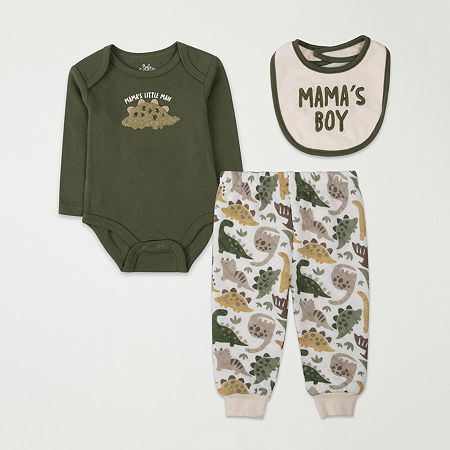 Click here for Baby Essentials Baby Boys 3-pc. Baby Clothing Set... prices