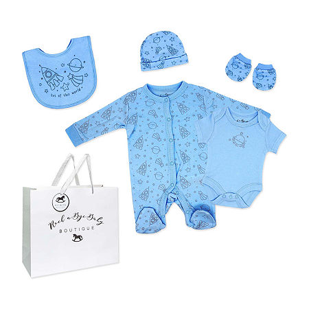 Click here for 3 Stories Trading Company Boys 5-pc. Baby Clothing... prices