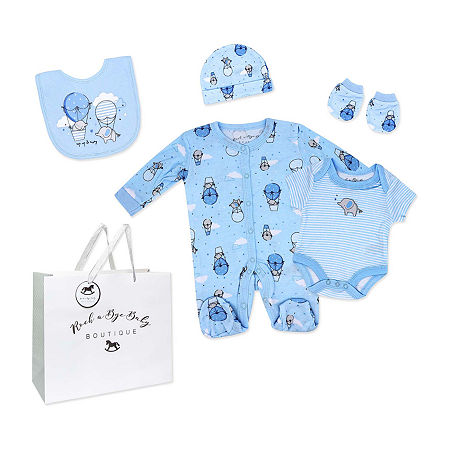 Click here for 3 Stories Trading Company Boys 5-pc. Baby Clothing... prices
