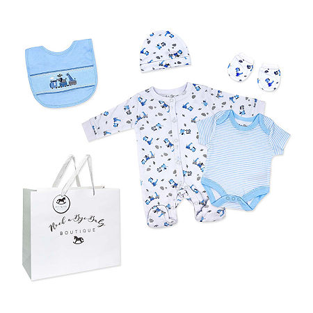 Click here for 3 Stories Trading Company Boys 5-pc. Baby Clothing... prices