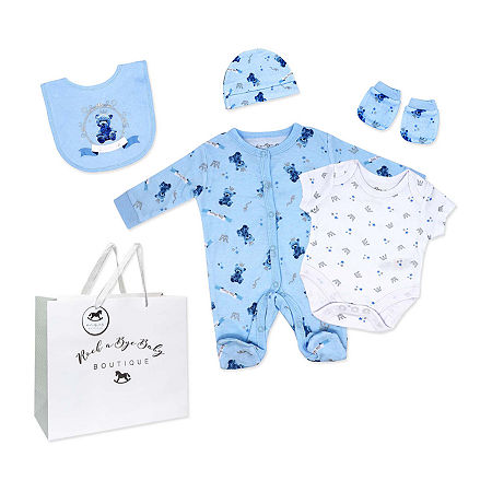 Click here for 3 Stories Trading Company Boys 5-pc. Baby Clothing... prices