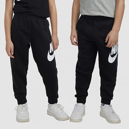 Click here for Nike Little Unisex Cuffed Regular Fit Fleece Jogge... prices