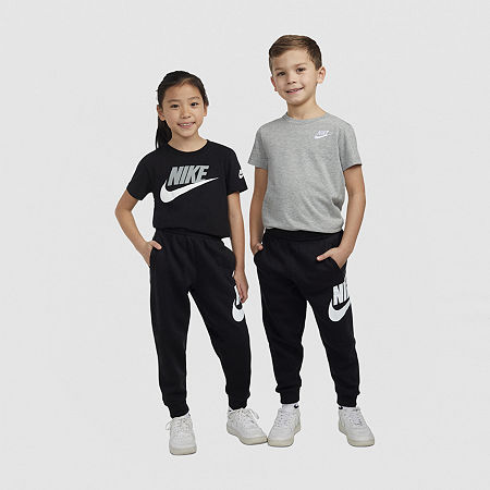 Click here for Nike Little Unisex Cuffed Regular Fit Fleece Jogge... prices