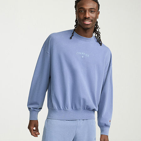 Click here for Champion French Terry Mens Crew Neck Long Sleeve S... prices