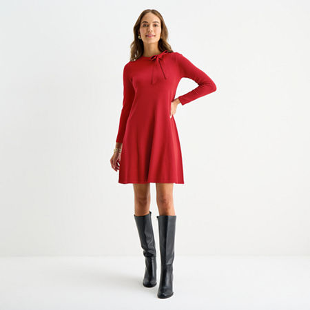 Click here for Robbie Bee Womens 3/4 Sleeve Sweater Dress  X-larg... prices