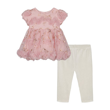 Click here for Blueberi Boulevard Baby Girls Floral Dress Set  3-... prices