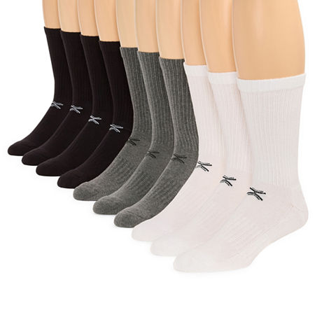 Click here for Xersion Quick-Dri Mens 10 Pair Crew Socks  10-13... prices