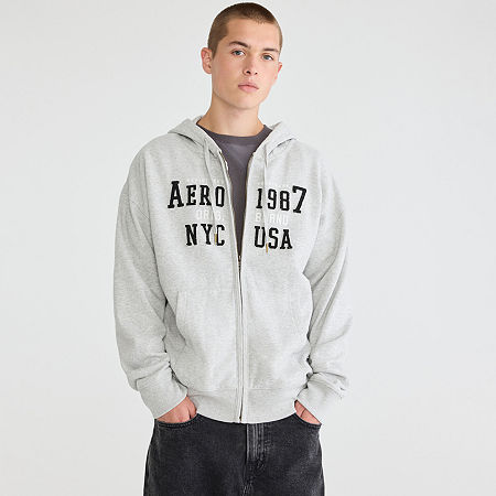 Click here for AEROPOSTALE Mens Zipper Hoodie  Large  Gray prices