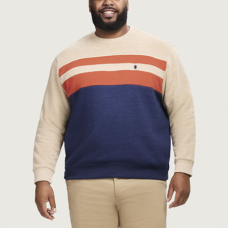 Click here for IZOD Advantage Performance Colorblock Mens Crew Ne... prices