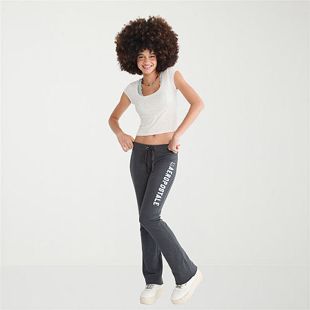 Click here for AEROPOSTALE Womens Juniors Straight Mid Rise Fleec... prices