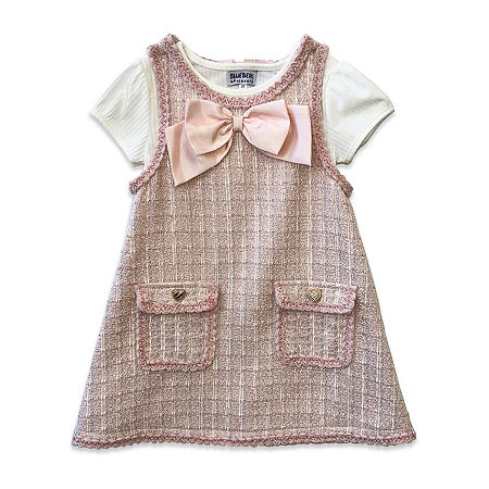 Click here for Blueberi Boulevard Toddler Girls Midi Dress Set  3... prices
