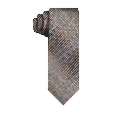 Click here for Van Heusen Grid Tie  One Size  Brown prices