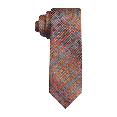 Click here for Van Heusen Grid Tie  One Size  Orange prices