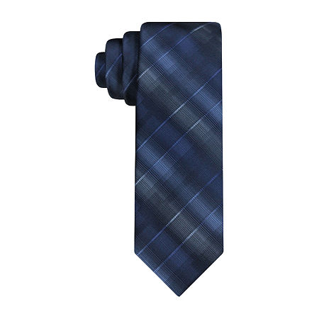 Click here for Van Heusen Plaid Tie  One Size  Blue prices