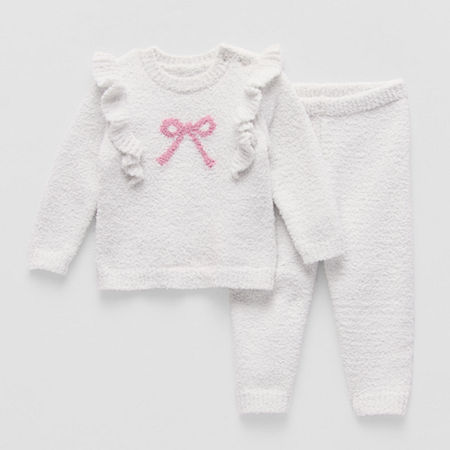 Click here for Okie Dokie Baby Girls 2-pc. Pant Set  12 Months  W... prices
