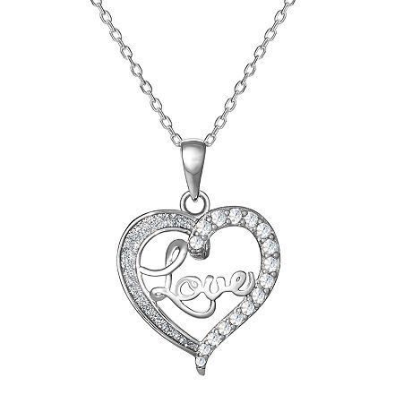 Click here for DiamonArt Womens White Cubic Zirconia Sterling Sil... prices