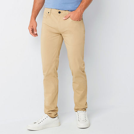 Click here for Stylus 5 Pocket Mens Slim Fit Flat Front Pant  36... prices