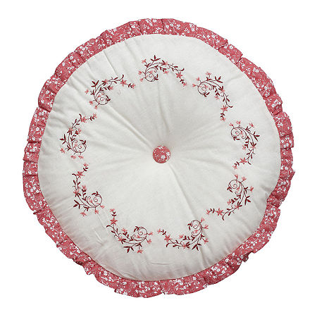 Click here for Modern Heirloom Caroline Round Throw Pillow  One S... prices