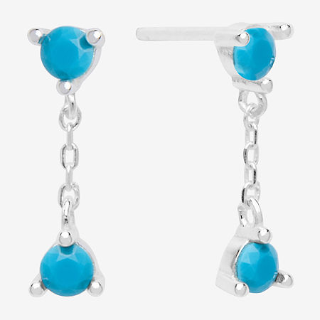 Click here for Itsy Bitsy Womens Green Turquoise Sterling Silver... prices