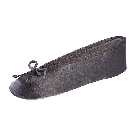 Click here for Isotoner Womens Ballerina Slippers  Large  Black prices