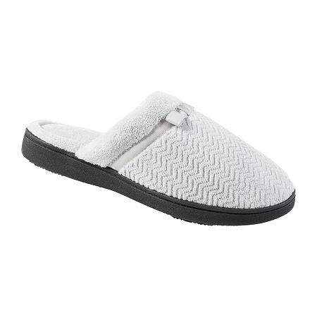 Click here for Isotoner Womens Clog Slippers  9-10  Gray prices