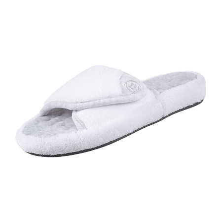 Click here for Isotoner Pillow soft slipper  7-8  White prices