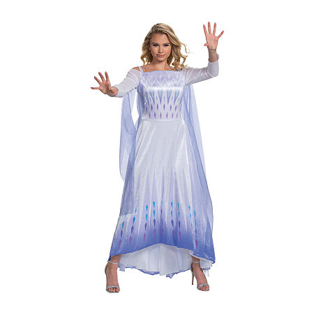 Click here for Womens S.E.A Deluxe Elsa Frozen Costume  Medium  B... prices