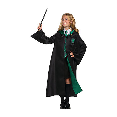 Click here for Little & Big Kid Unisex Slytherin Robe Deluxe Harr... prices