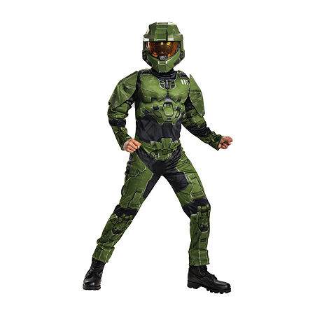 Click here for Little & Big Kid Boys Master Chief Infinite Muscle... prices