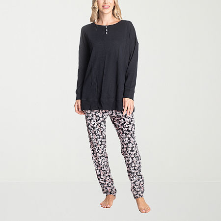 Click here for Hanes Womens Long Sleeve 2-pc. Pajama Sets  X-smal... prices