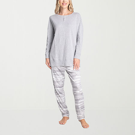 Click here for Hanes Womens Long Sleeve 2-pc. Pajama Sets  Medium... prices