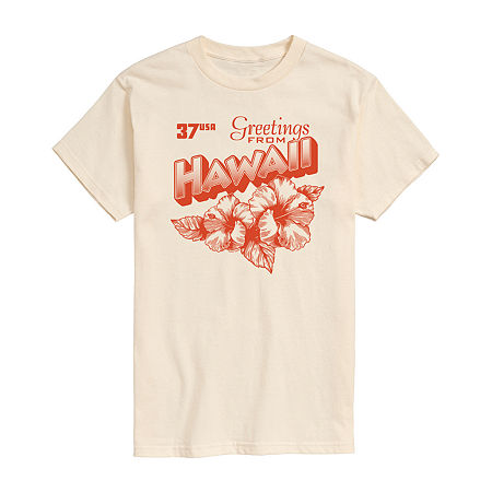 Click here for Mens Short Sleeve Hawaii Graphic T-Shirt  Small  B... prices