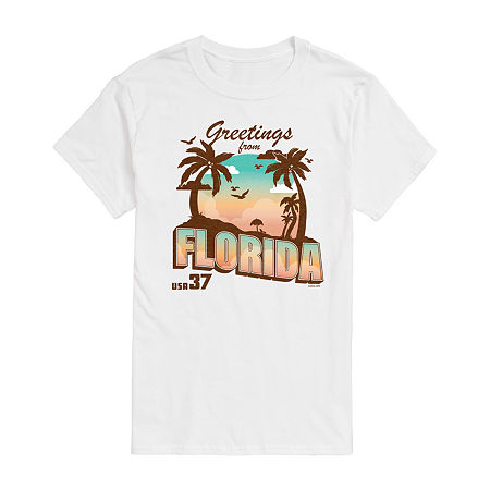 Click here for Mens Short Sleeve Florida Graphic T-Shirt  Large... prices