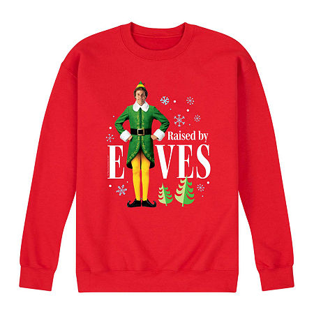 Click here for Mens Long Sleeve Elf Sweatshirt  Small  Red prices