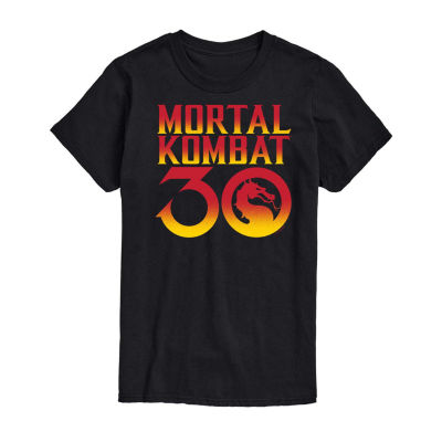 Mens Short Sleeve Mortal Kombat Graphic T-Shirt, Color: Black - JCPenney