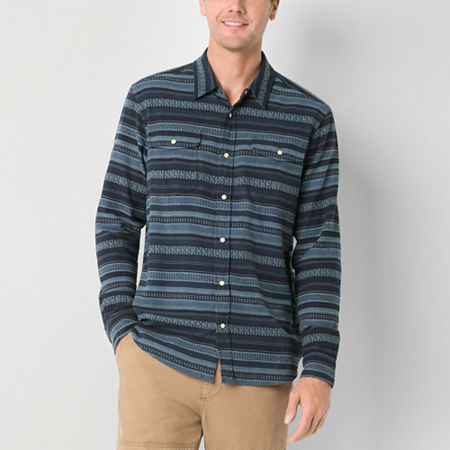 Click here for Frye and Co. Mens Long Sleeve Regular Fit Flannel... prices