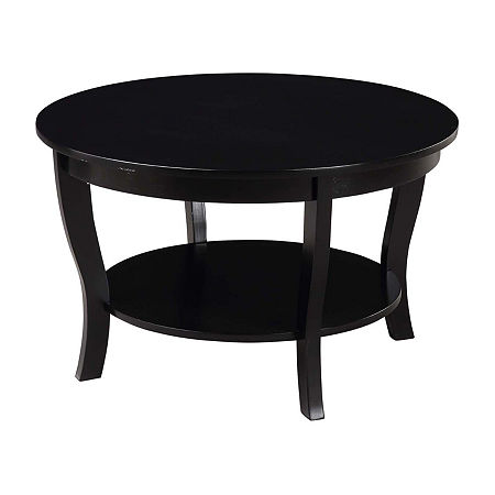 Click here for American Heritage Round Coffee Table  One Size  Bl... prices