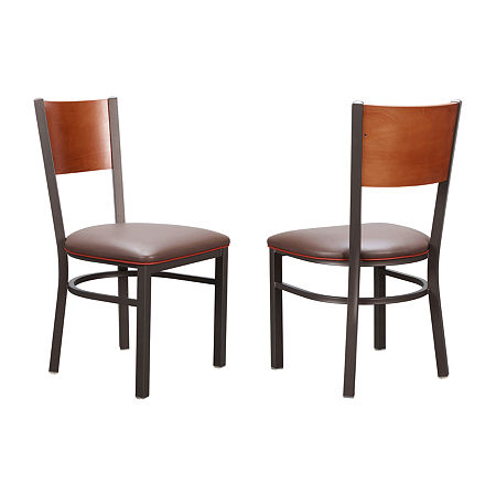 Click here for Selah 2-pc. Upholstered Dining Chair  One Size  Br... prices