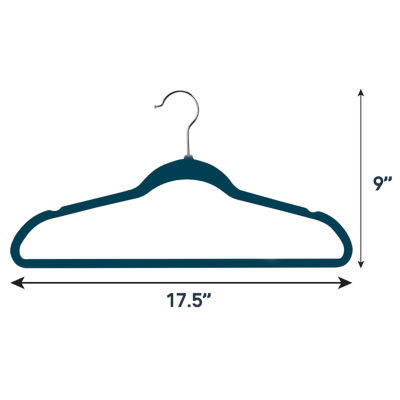 Elama Velvet Slim Profile Heavy Duty Felt 100-pc. Hangers 975112259M ...