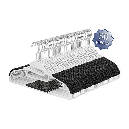 Click here for Elama Non Slip With U-Slide 50-pc. Hangers  One Si... prices