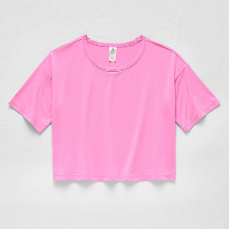 Click here for Xersion Little & Big Kid Girls Crew Neck Short Sle... prices