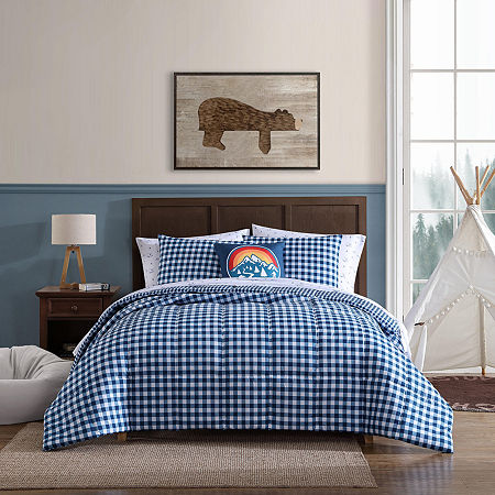 Click here for Eddie Bauer Preston Check Easy Care Comforter Set... prices